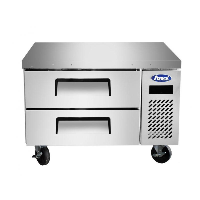 Atosa MGF8448 Double Refrigerated Chefs Table 36" 0-4 — ChillCooler