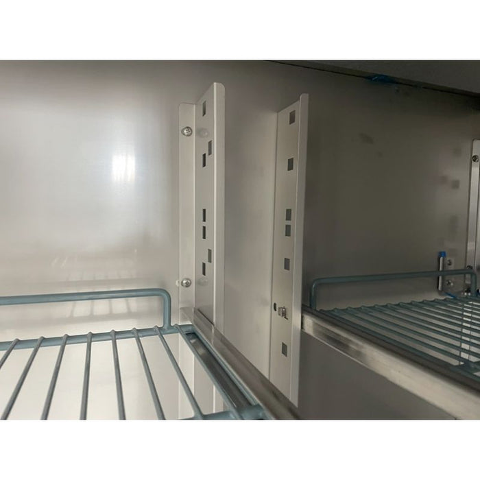 Unifrost CR1360FT Two Door Flat Top Counter Fridge — ChillCooler