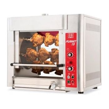 CB Planet 15 High Speed Infra-Red Rotisserie/Multi Cooker - 15 Bird Ca ...