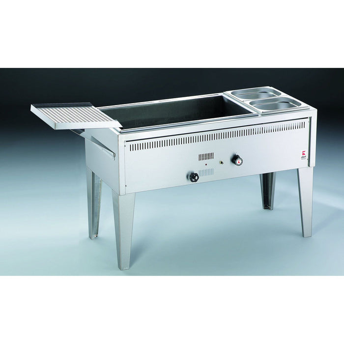 Ubert SFF9502 - 28 Ltr Gas Flat Bottom Fish Fryer — ChillCooler