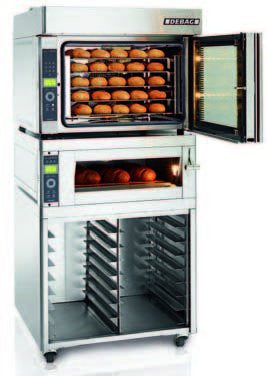 Debag Helios 4060 + Dila 5 Combination - Electric Bakery Deck Oven + C ...