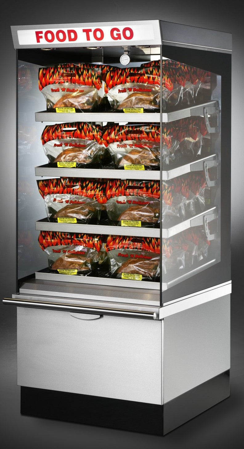 Ubert QS1 Floorstanding Grab & Go Heated Display - 8 X 1/1Gn Capacity ...
