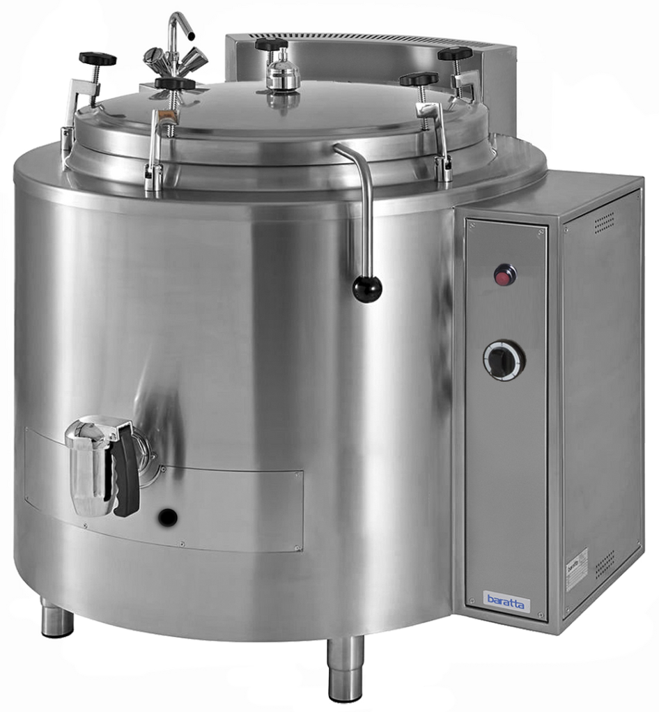 Baratta PDA-400Ga 410 Ltr Autoclave Gas Direct Heat Boiling Pan ...