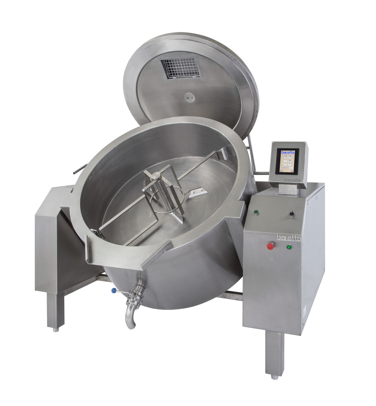 Baratta PERM-500 510 Ltr Elec Indirect Heat Tilting Kettles with Stirr ...