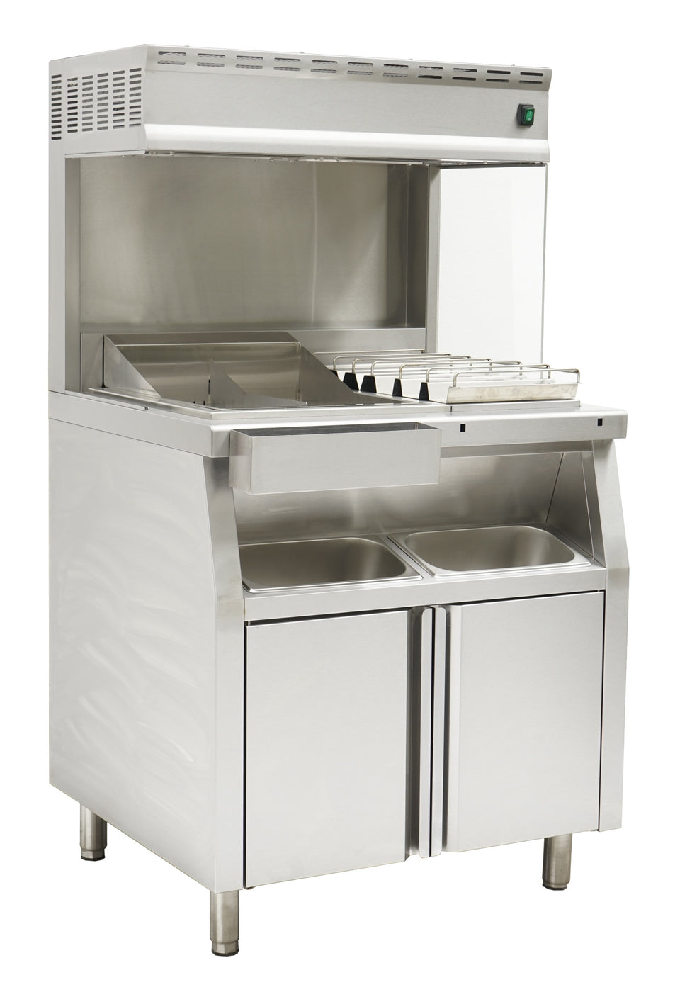 Chefs Range FFB8 Chip Dump - 800Mm Wide — ChillCooler