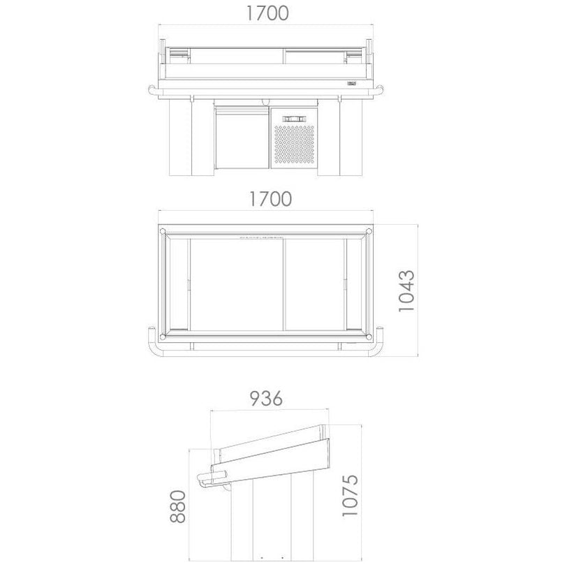 Combisteel Refrigerated Fish Counter | Ireland — ChillCooler