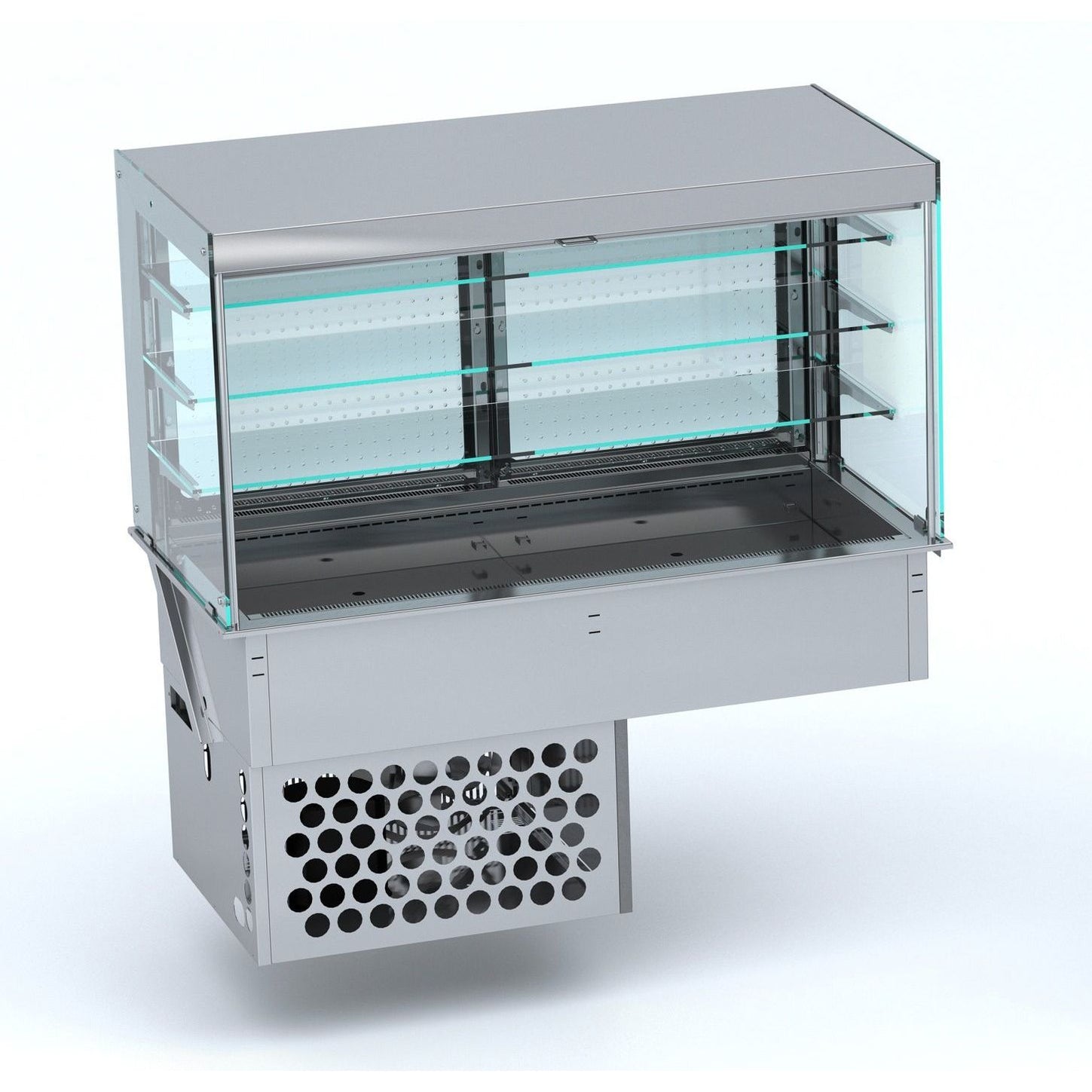 Drop-in Cubic Refrigerated Display - Roll-up 3/1 — ChillCooler