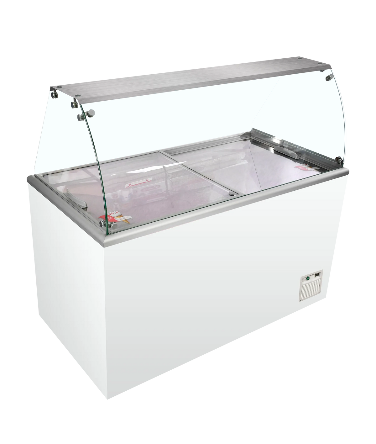 Tefcold Scoop Ice Cream Display IDA500-W1+ 67582 — ChillCooler