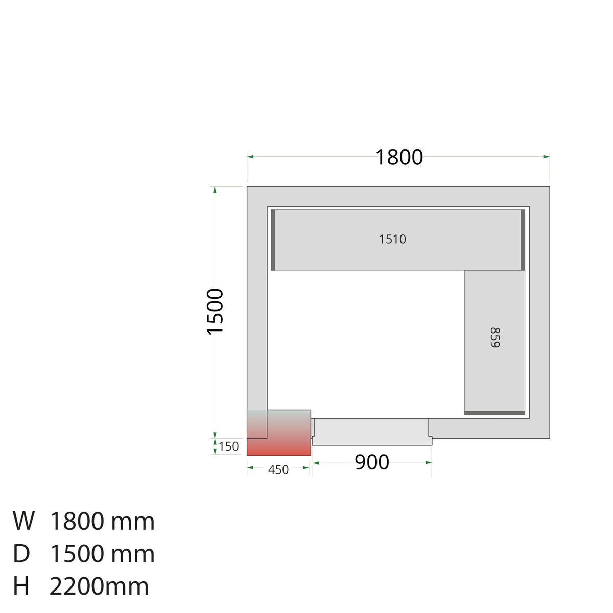 Tefcold CRNF1815 Freezer Room — ChillCooler