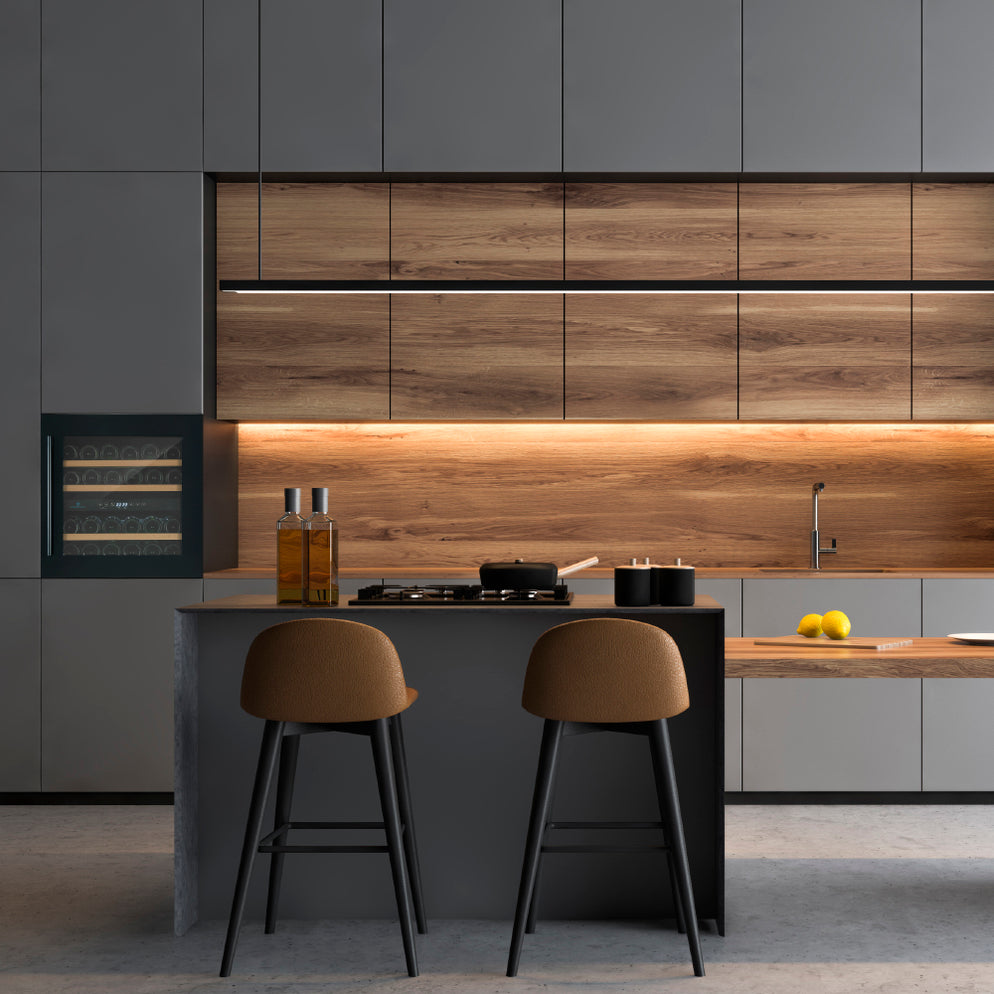 Cavecool Integrated Wine Cooler Morion Dravite - 36 bottles - 2 zones ...