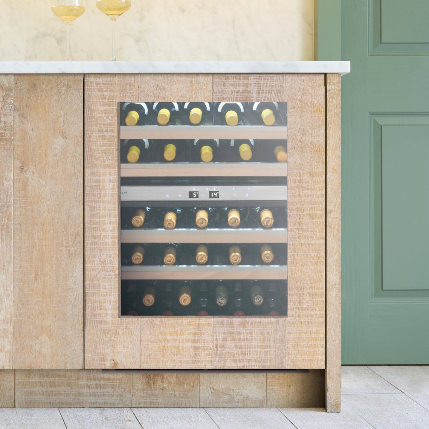 Caple Wi6161 - Integrated Undercounter Dual Zone Wine Cooler Ireland ...