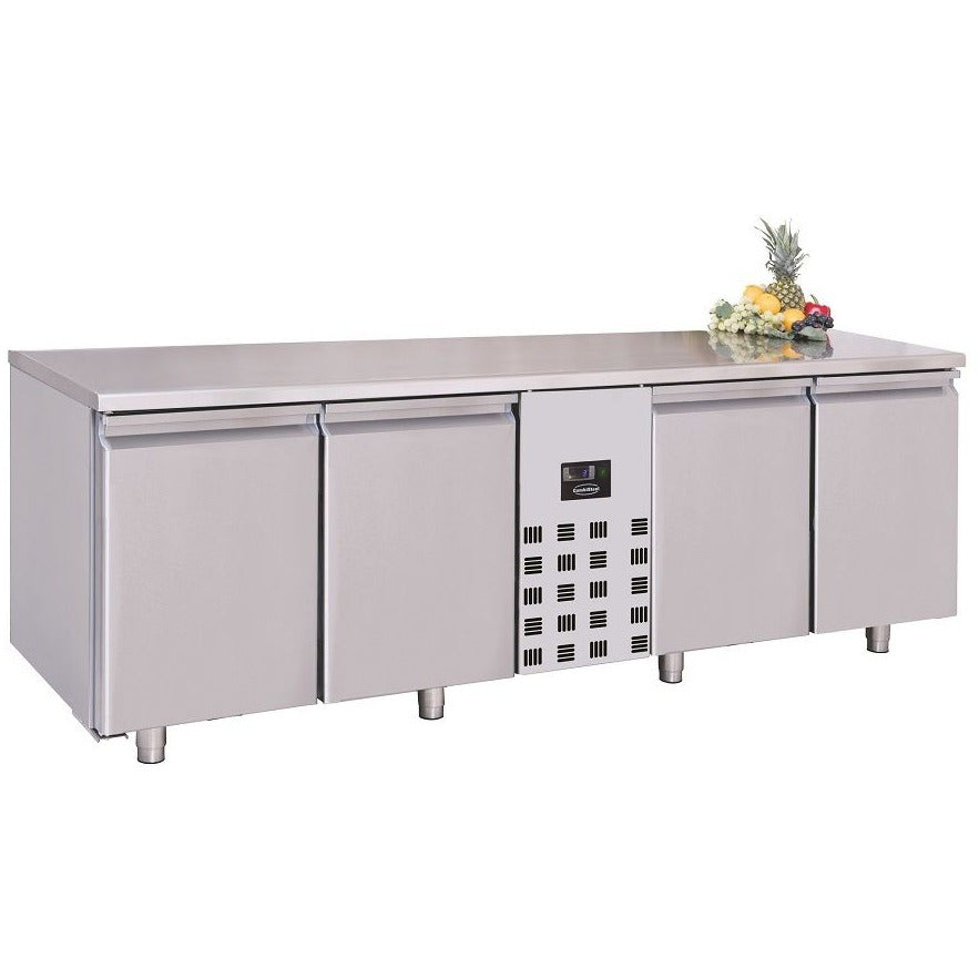CombiSteel 700 REFRIGERATED COUNTER 4 DOORS MONO BLOCK — ChillCooler
