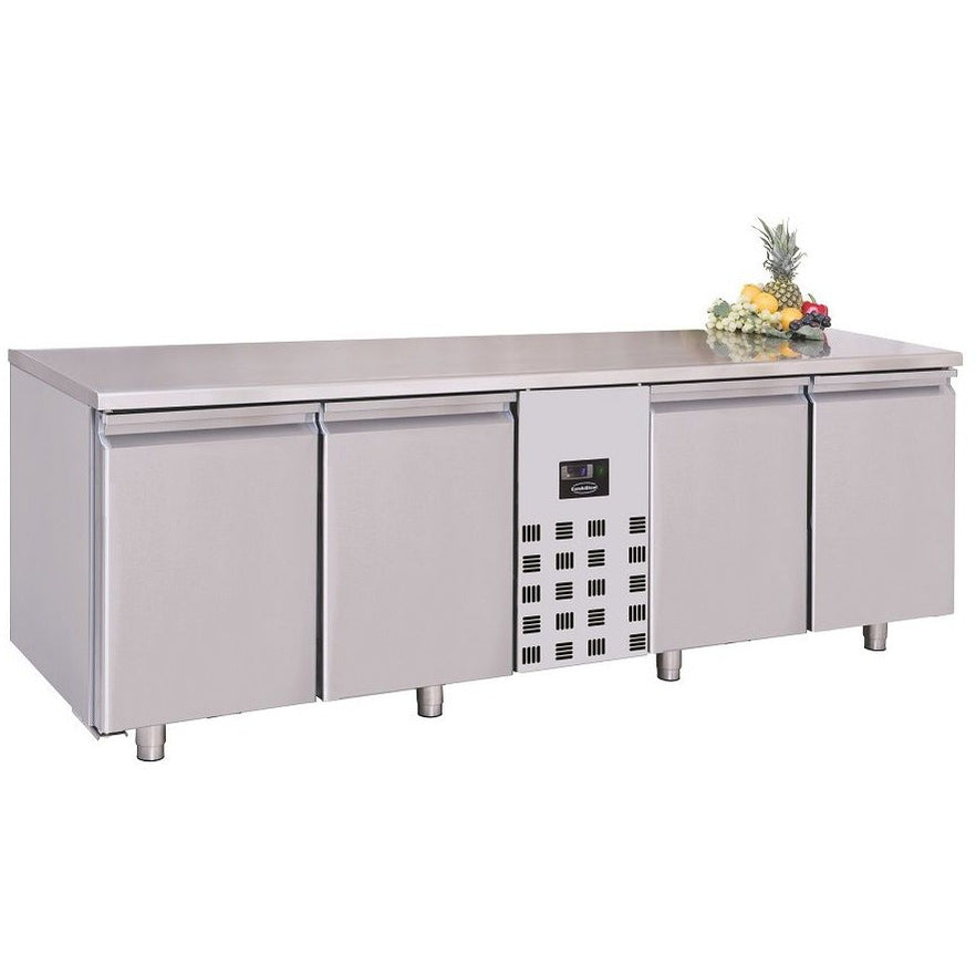 CombiSteel 700 REFRIGERATED COUNTER 4 DOORS MONO BLOCK — ChillCooler