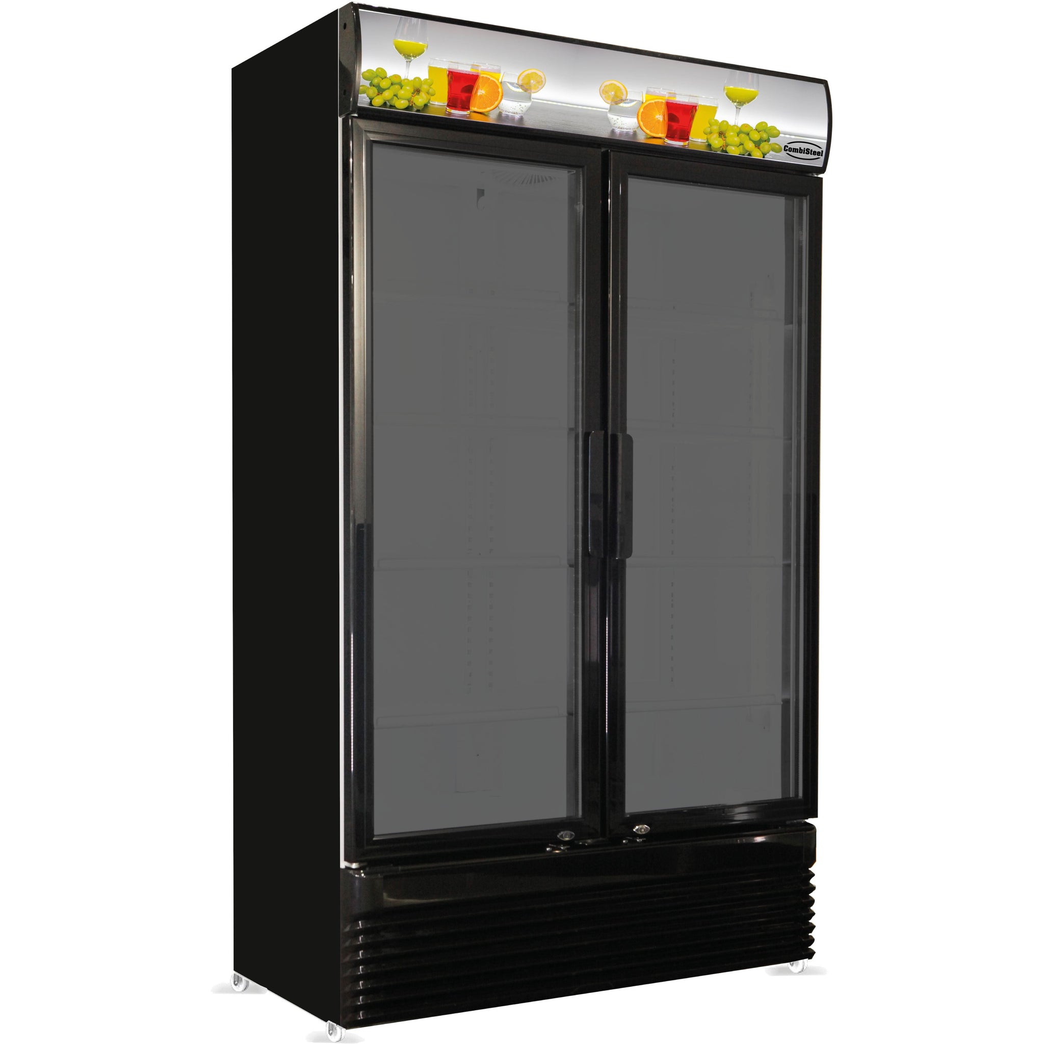 Double Door Glass Display Fridges Ireland | ChillCooler.ie