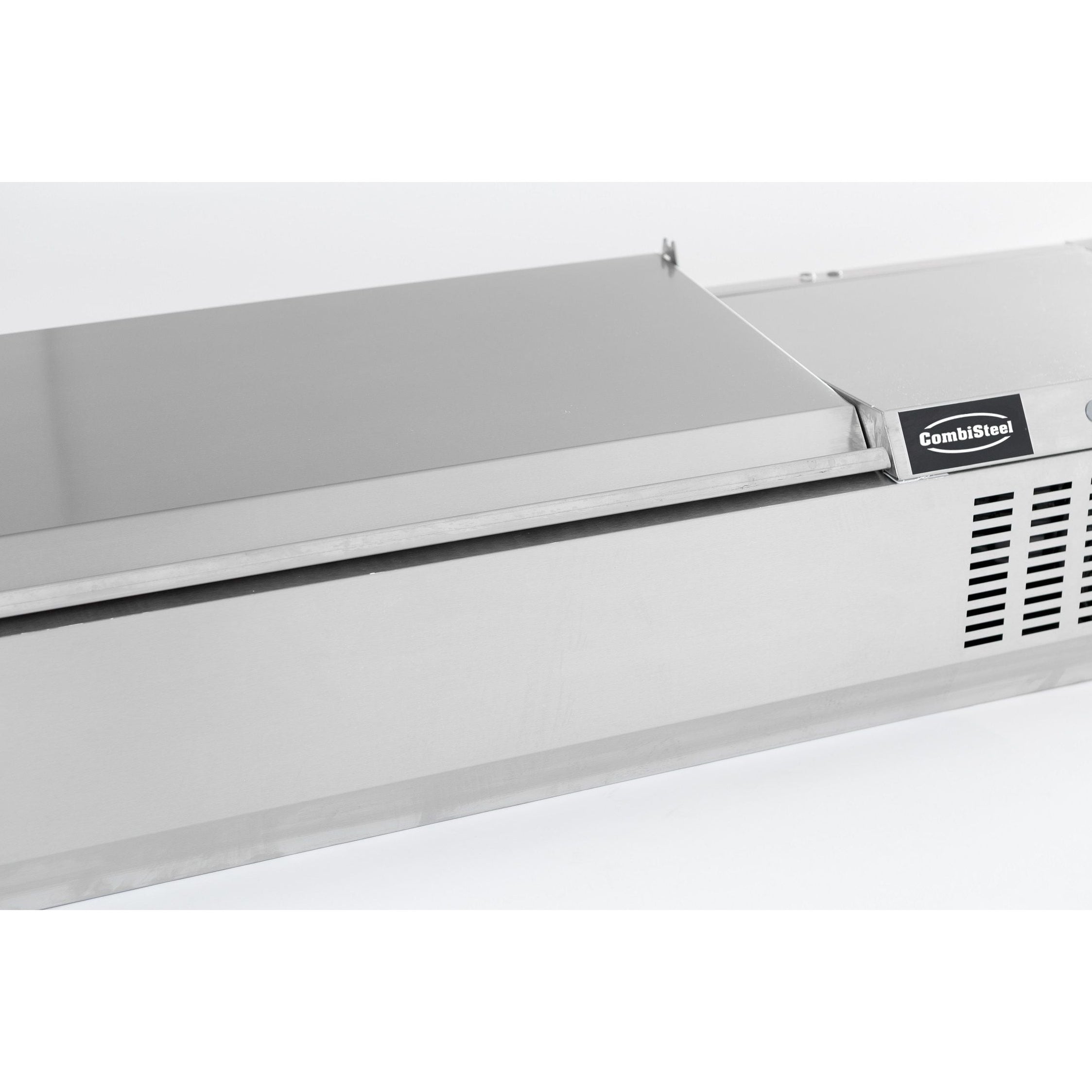 CombiSteel REFRIGERATED COUNTER TOP SS TOP 1/4 GN — ChillCooler