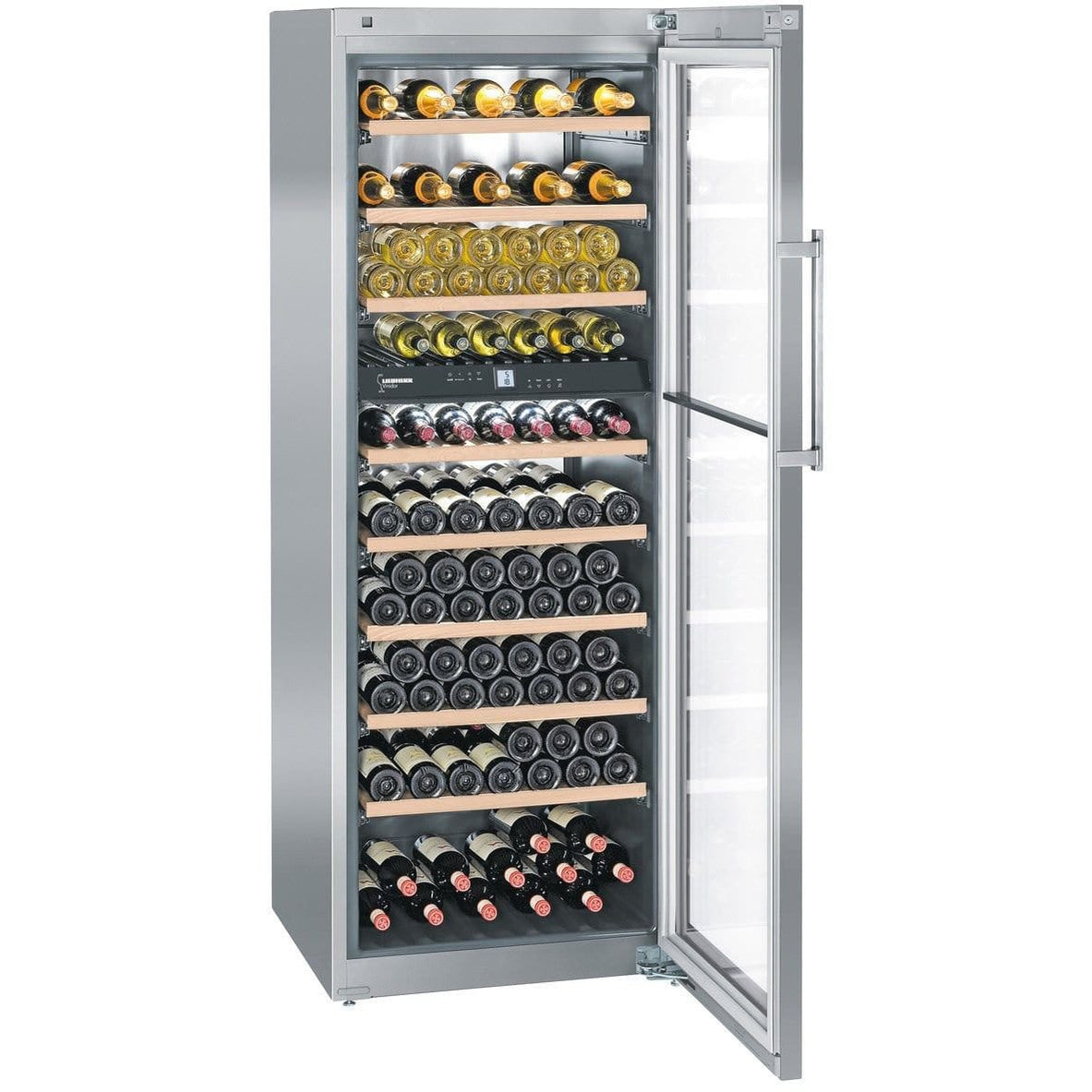 Liebherr 211 Bottle Freestanding Dual or Single Temperature Wine Coole ...
